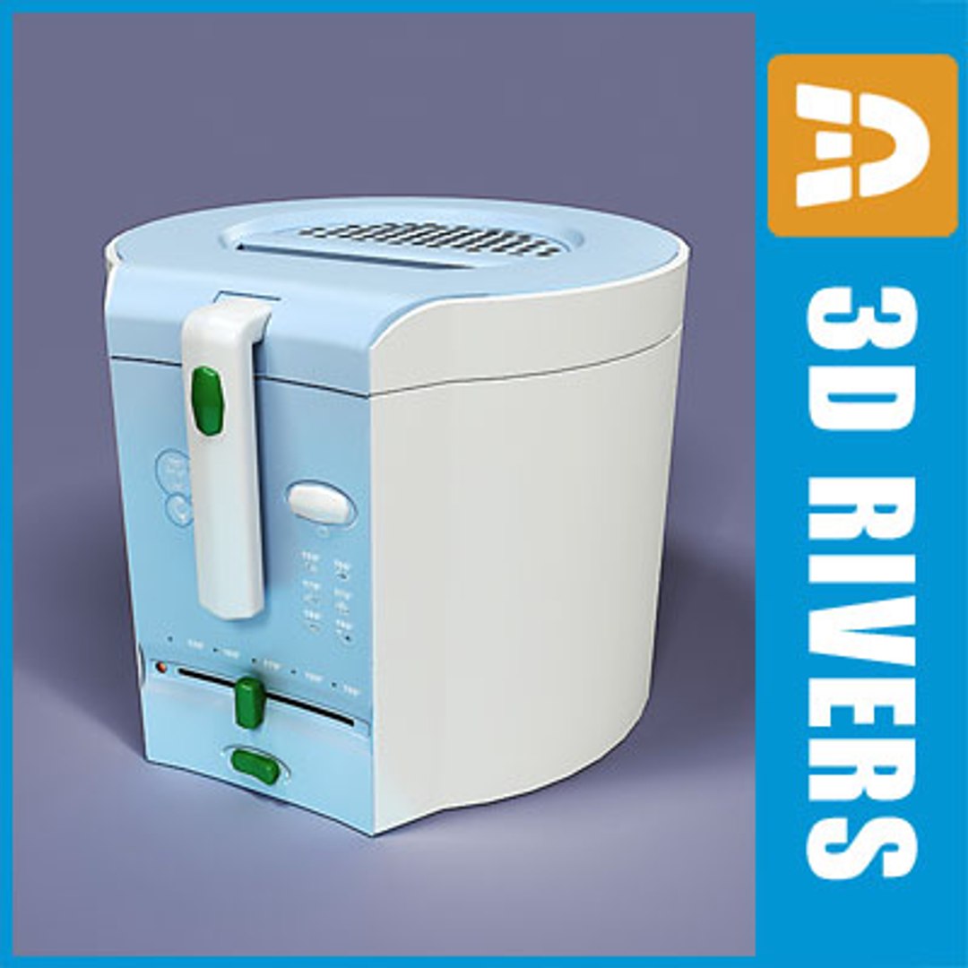 Deep Fryer 3d Model