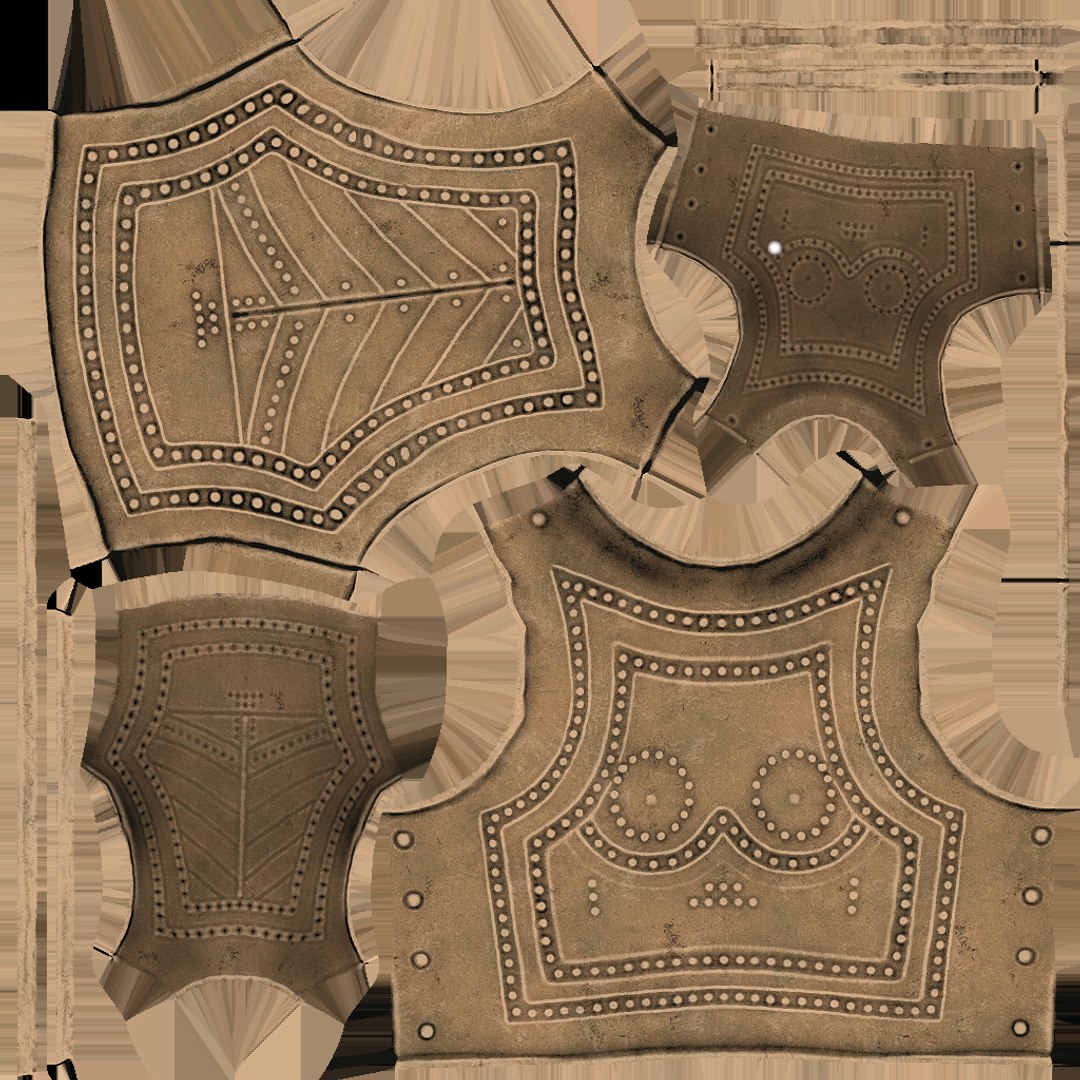 3D Ancient Armor Marmes 3D Model Game Ready PBR Low Poly - TurboSquid ...