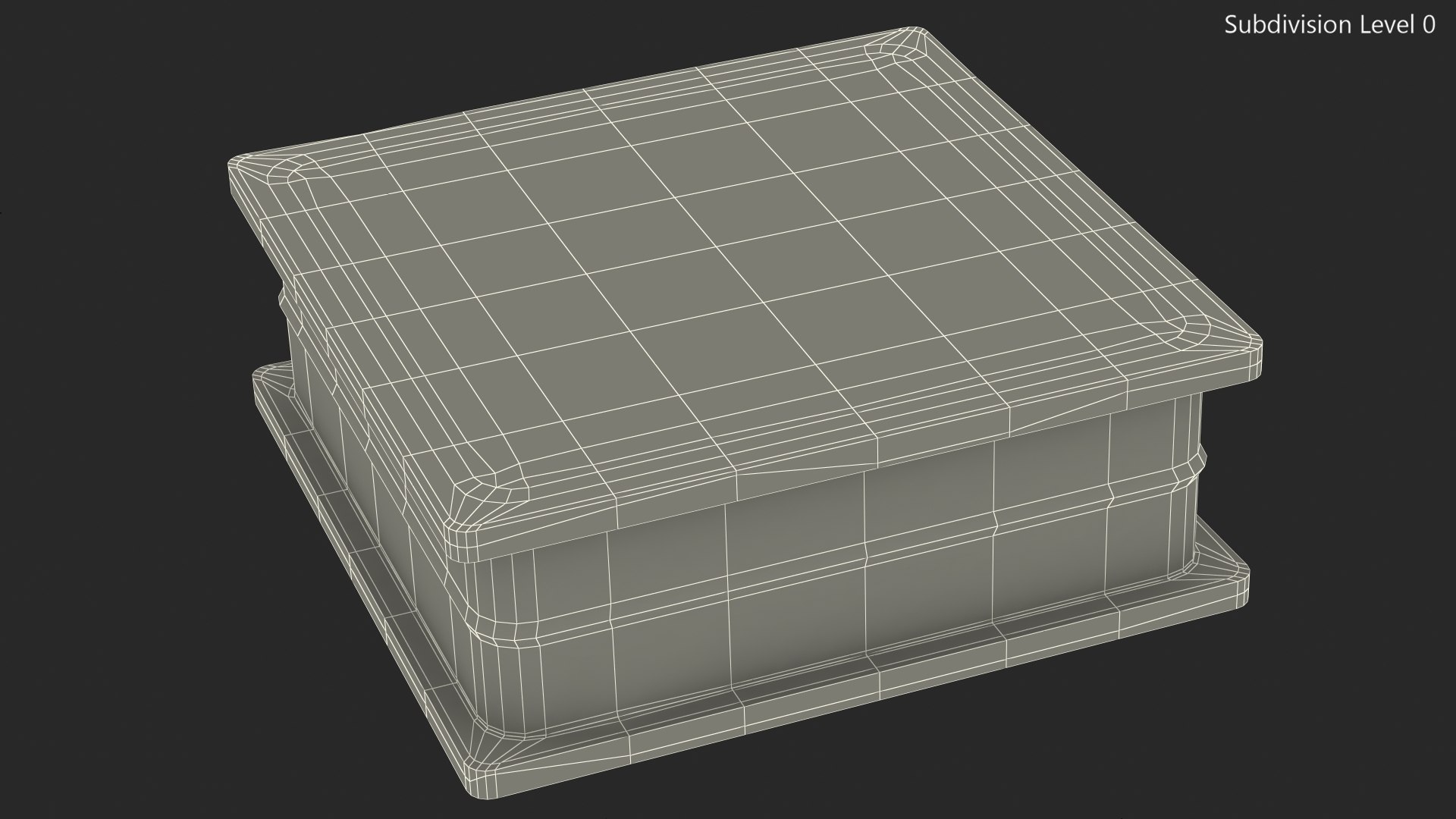 Blue Glass Block Diamond Pattern 3D Model - TurboSquid 1830093