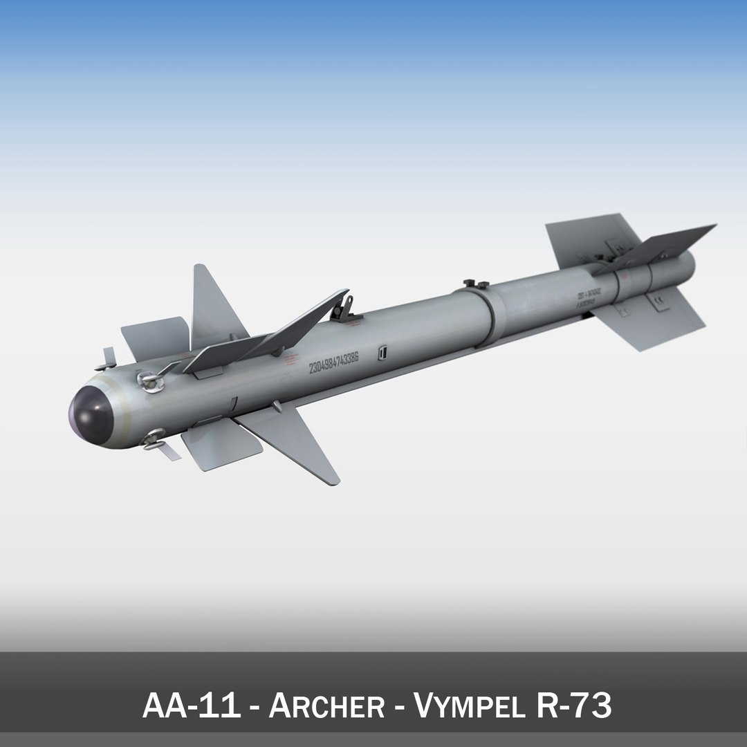 3d Model Russian - R-73 Vympel