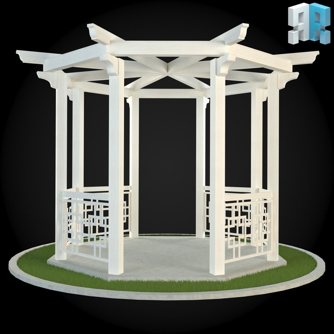 architectural modules 3d model