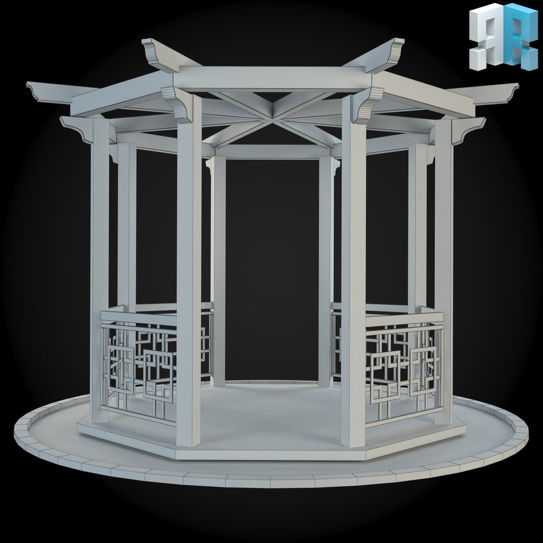 architectural modules 3d model