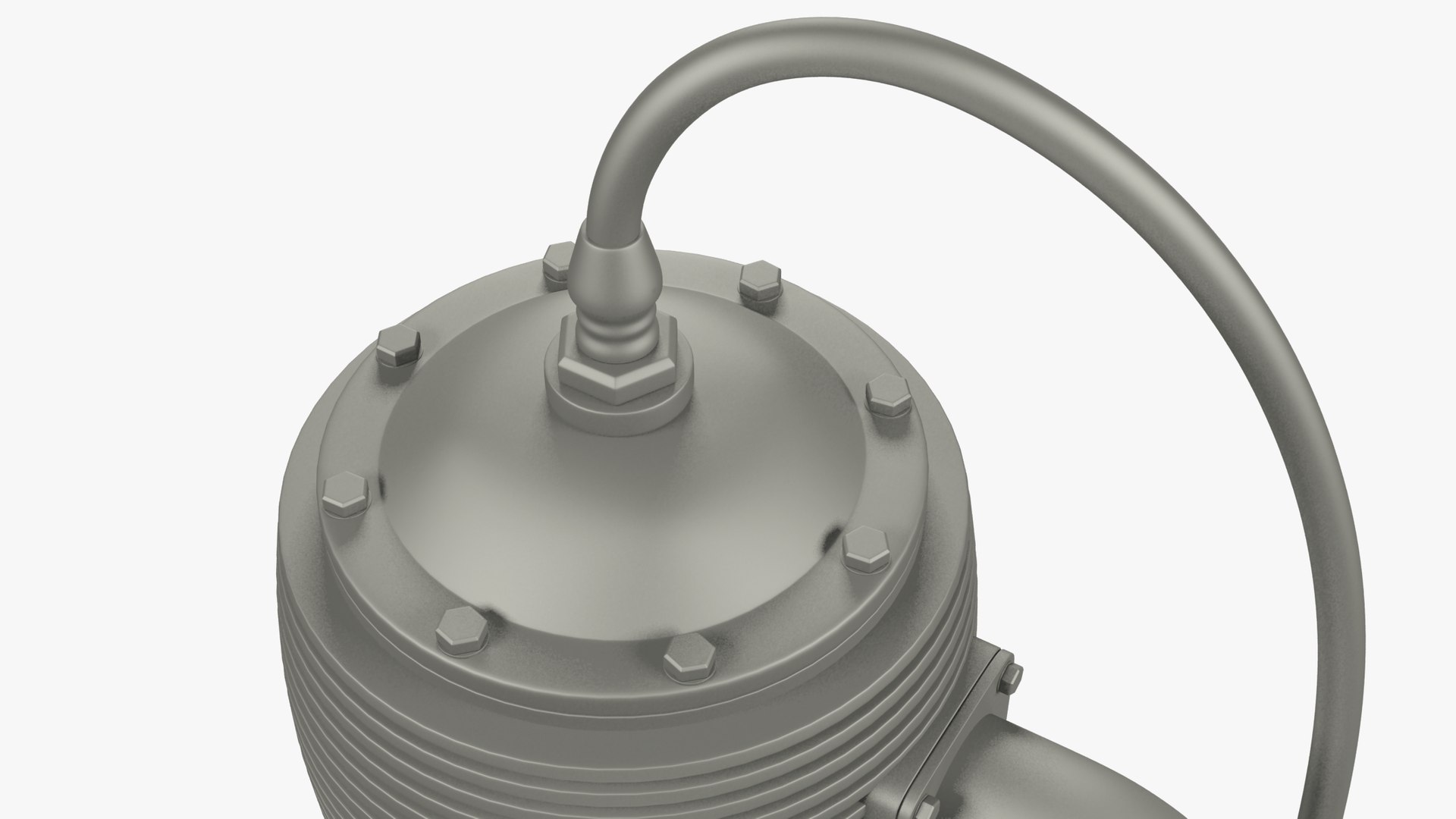 3D Model Motorcycle Engine Cylinder Mesh V1 - TurboSquid 1862962