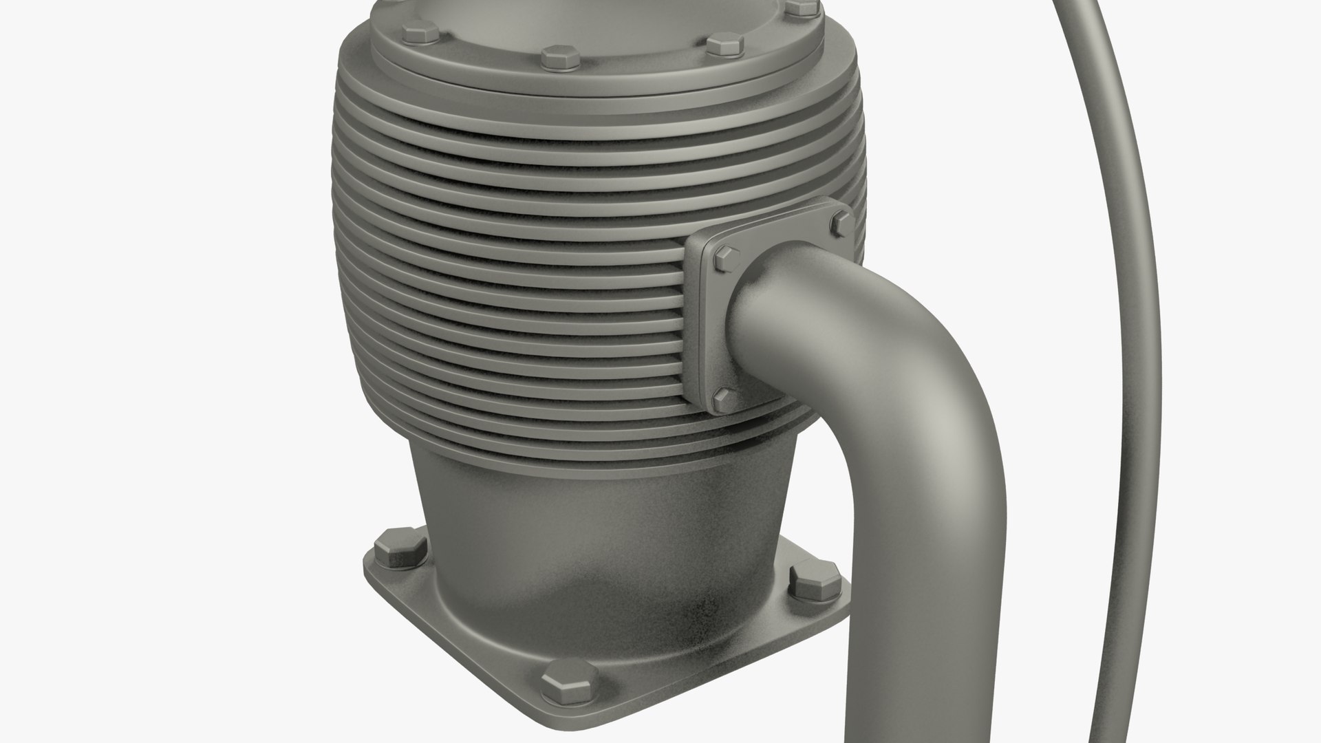 3D Model Motorcycle Engine Cylinder Mesh V1 - TurboSquid 1862962