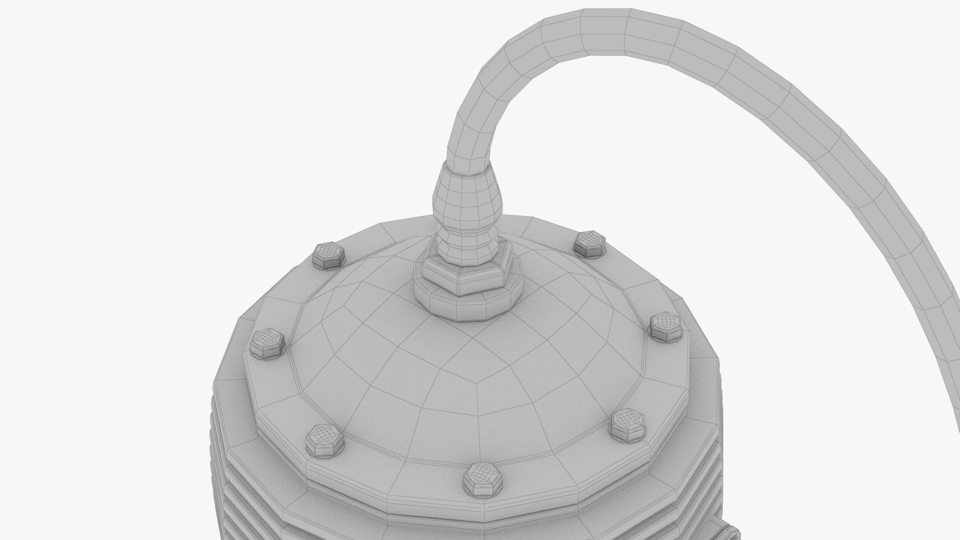 3D Model Motorcycle Engine Cylinder Mesh V1 - TurboSquid 1862962