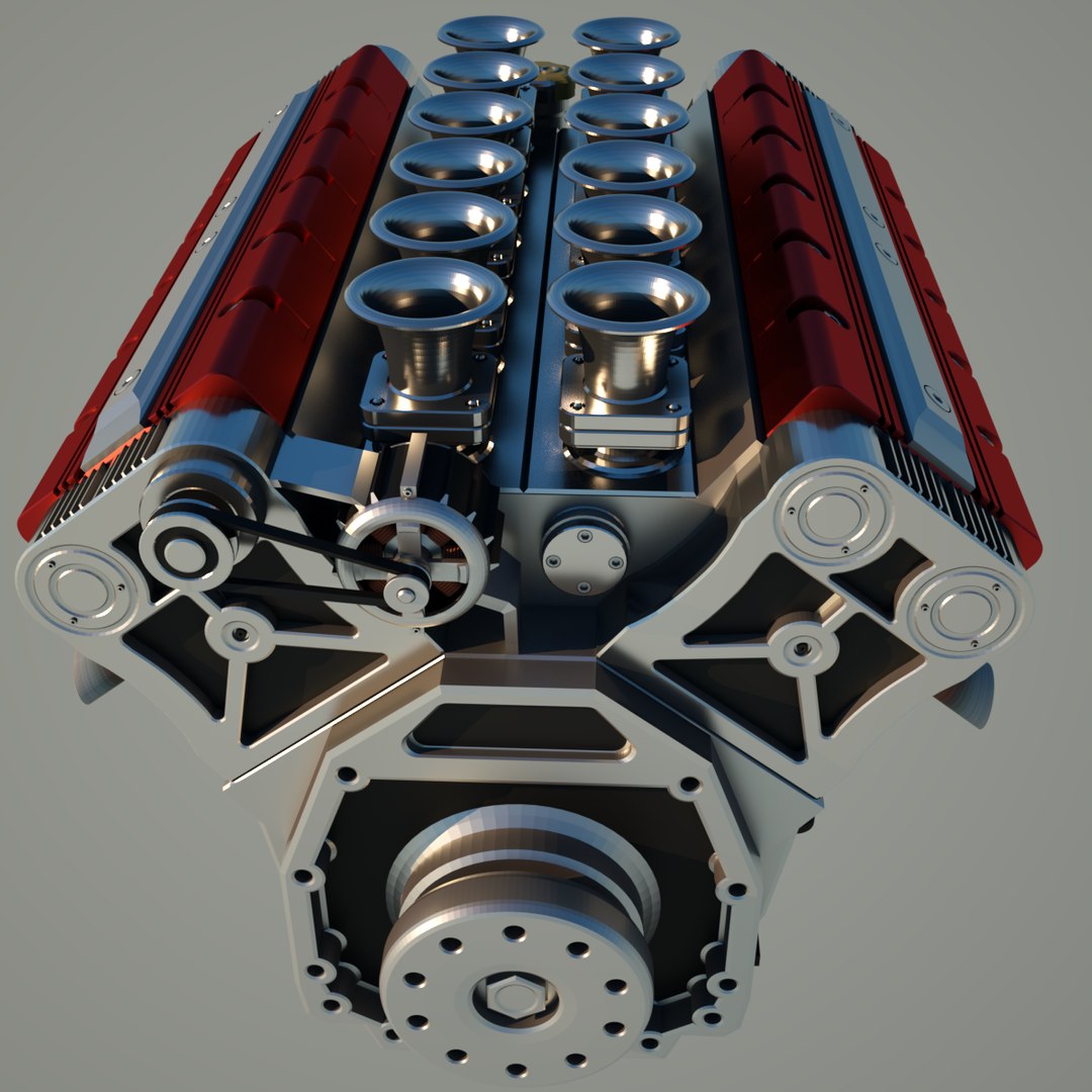 3d V12 Engine