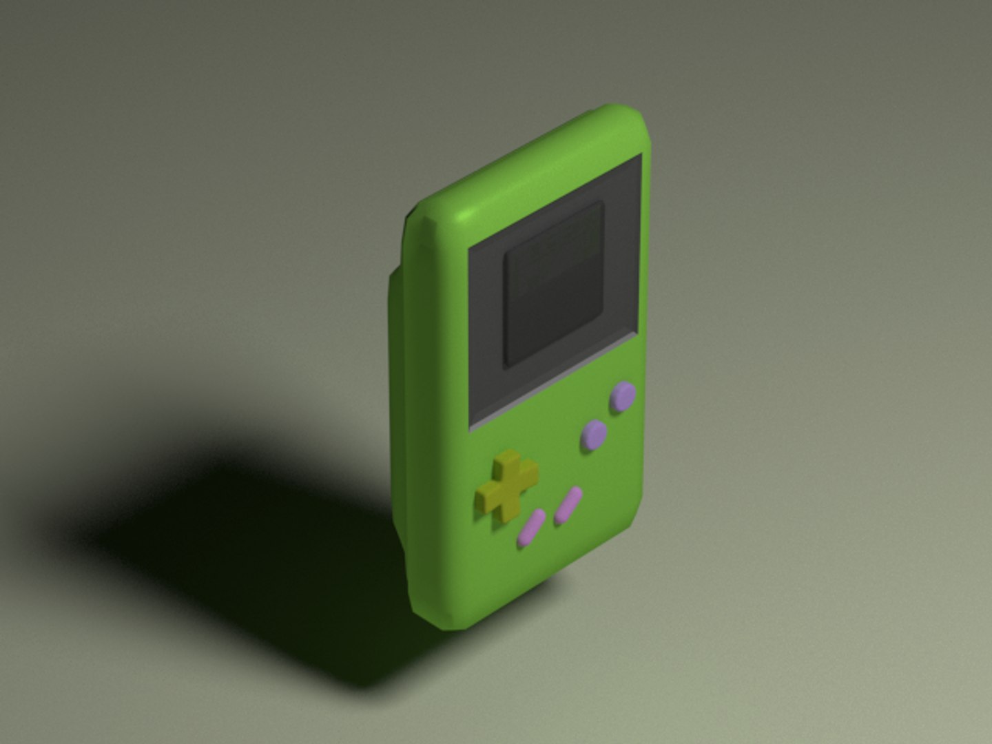 Gameboy Color 3D Model - TurboSquid 1338626