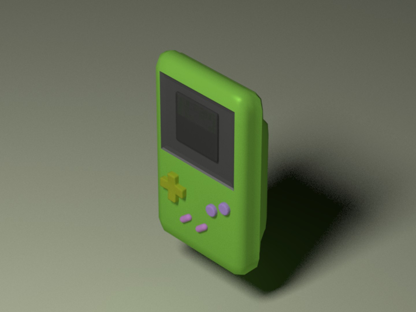 Gameboy Color 3D Model - TurboSquid 1338626