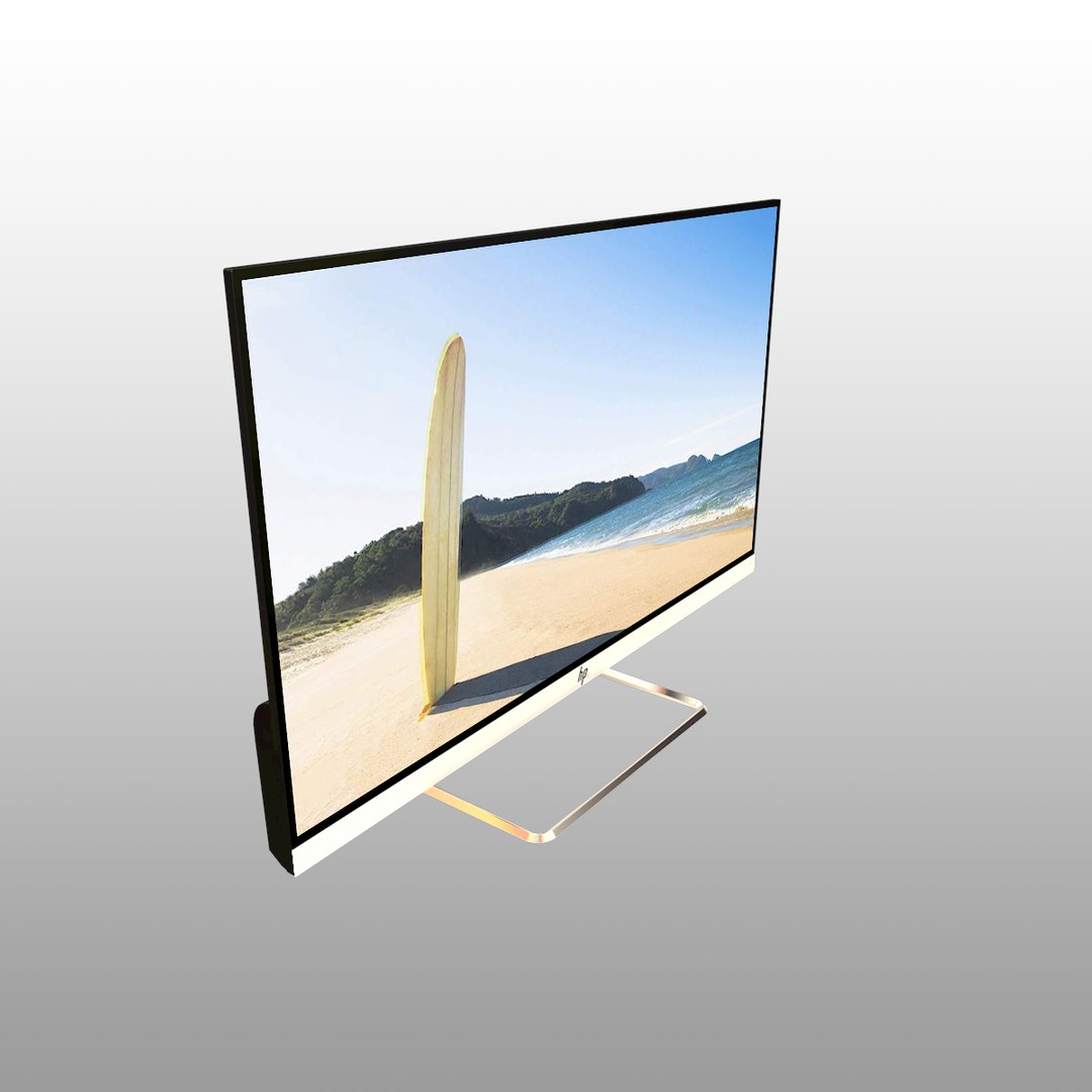 3D Monitor Hp - TurboSquid 1490195