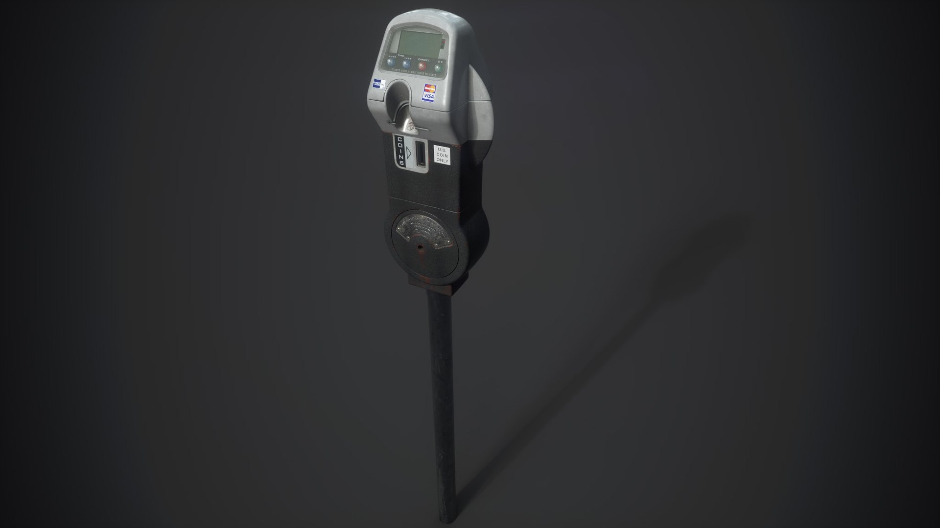Parking Meter Model - TurboSquid 1556259