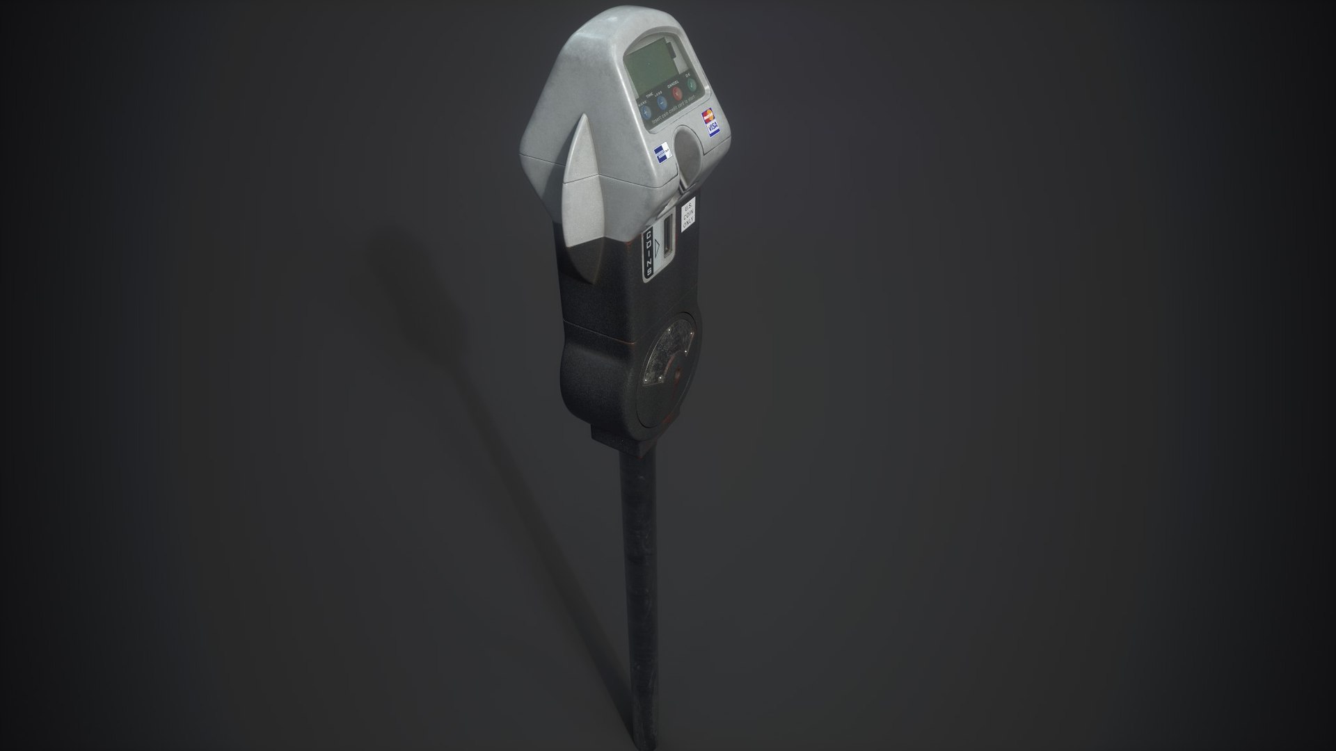 Parking Meter Model - TurboSquid 1556259