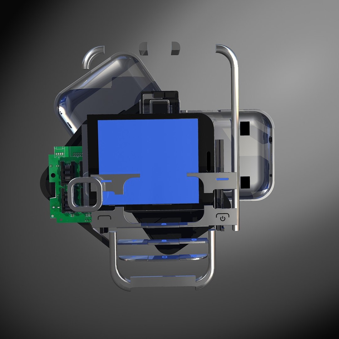 3d generic cellular phone transformation model