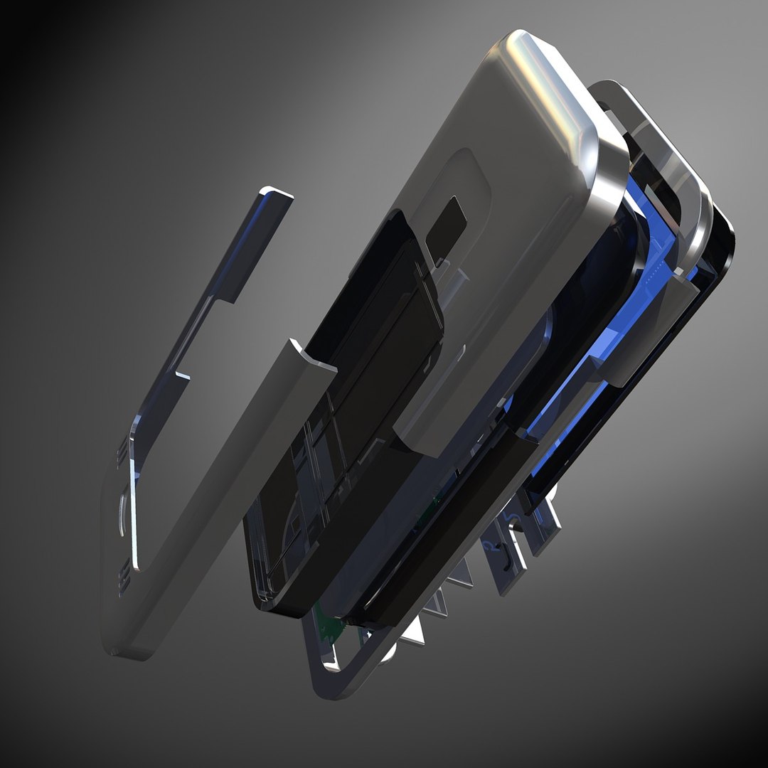 3d generic cellular phone transformation model