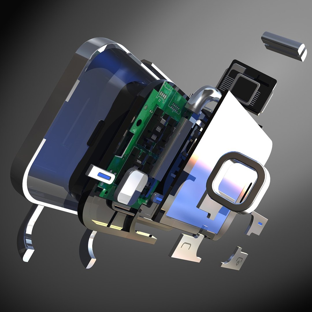 3d generic cellular phone transformation model