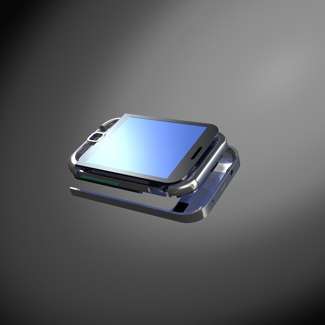 3d generic cellular phone transformation model