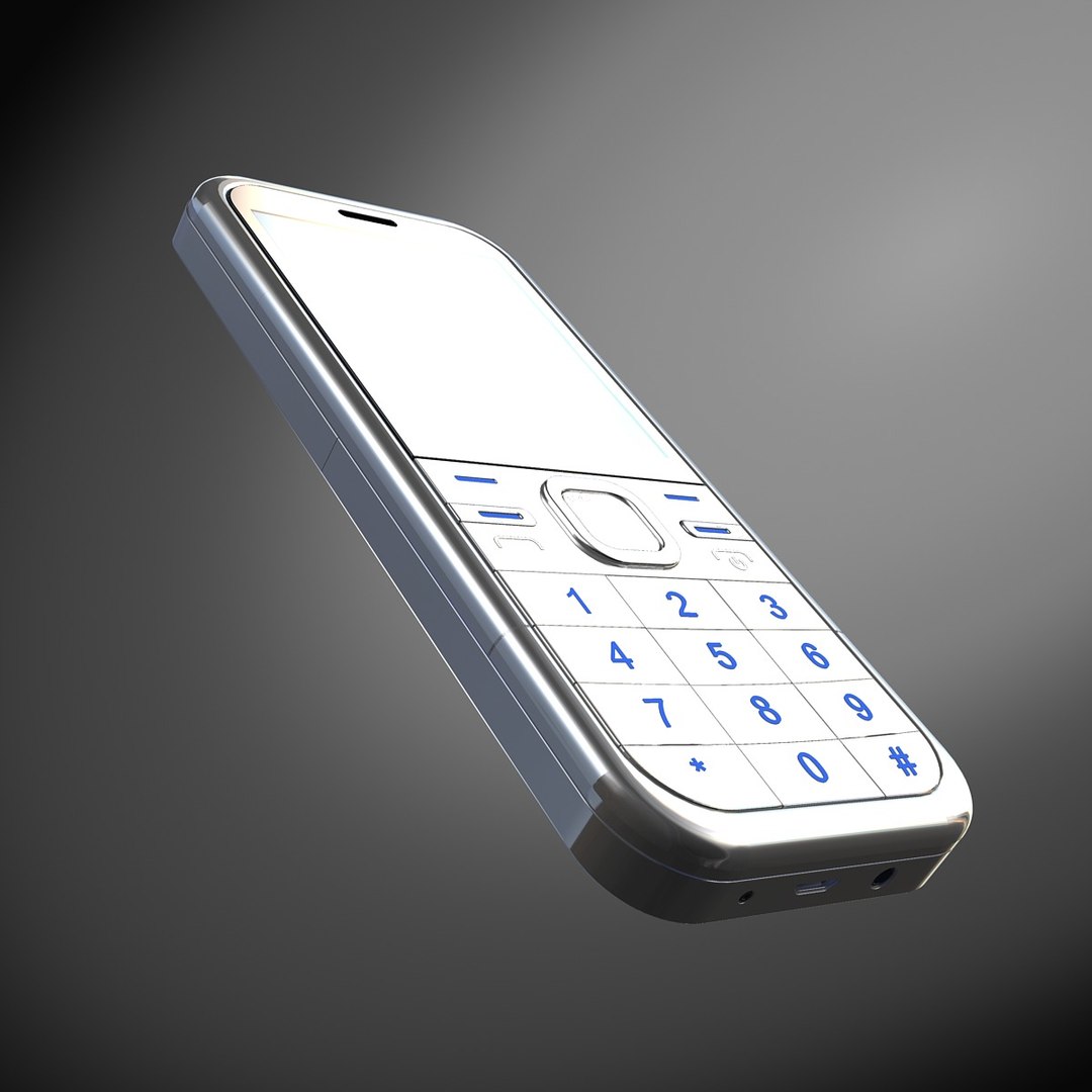 3d generic cellular phone transformation model