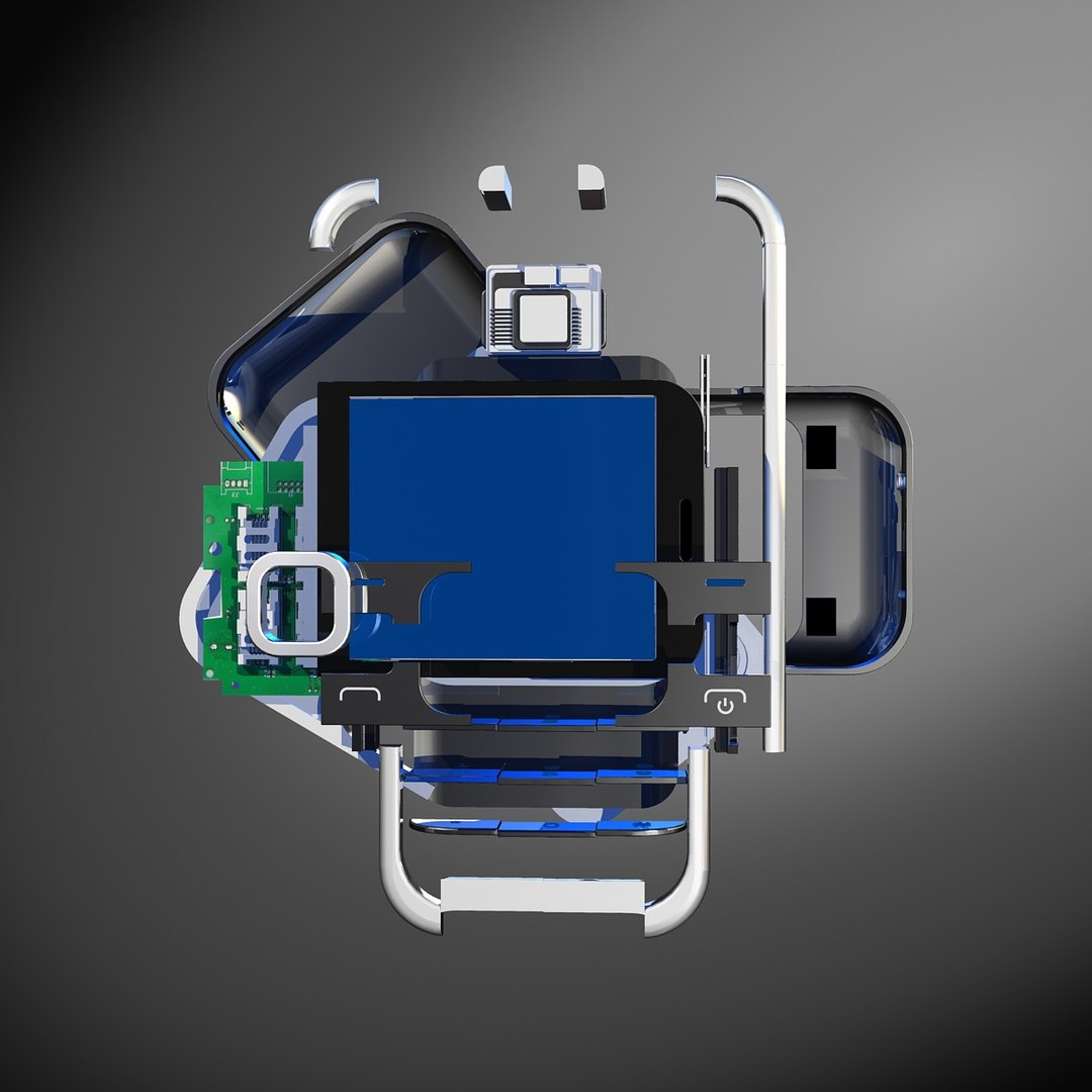 3d generic cellular phone transformation model