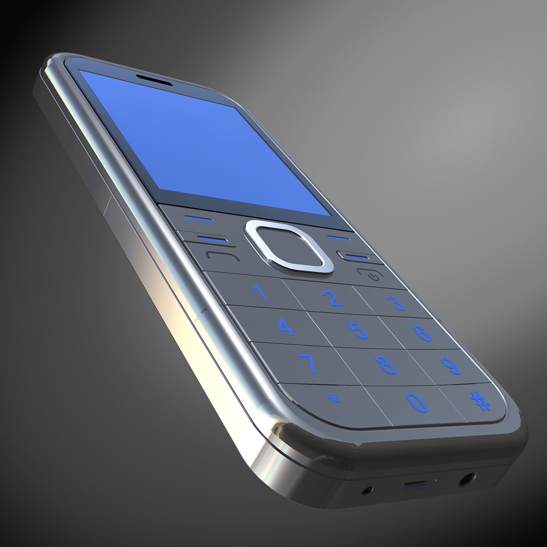 3d generic cellular phone transformation model