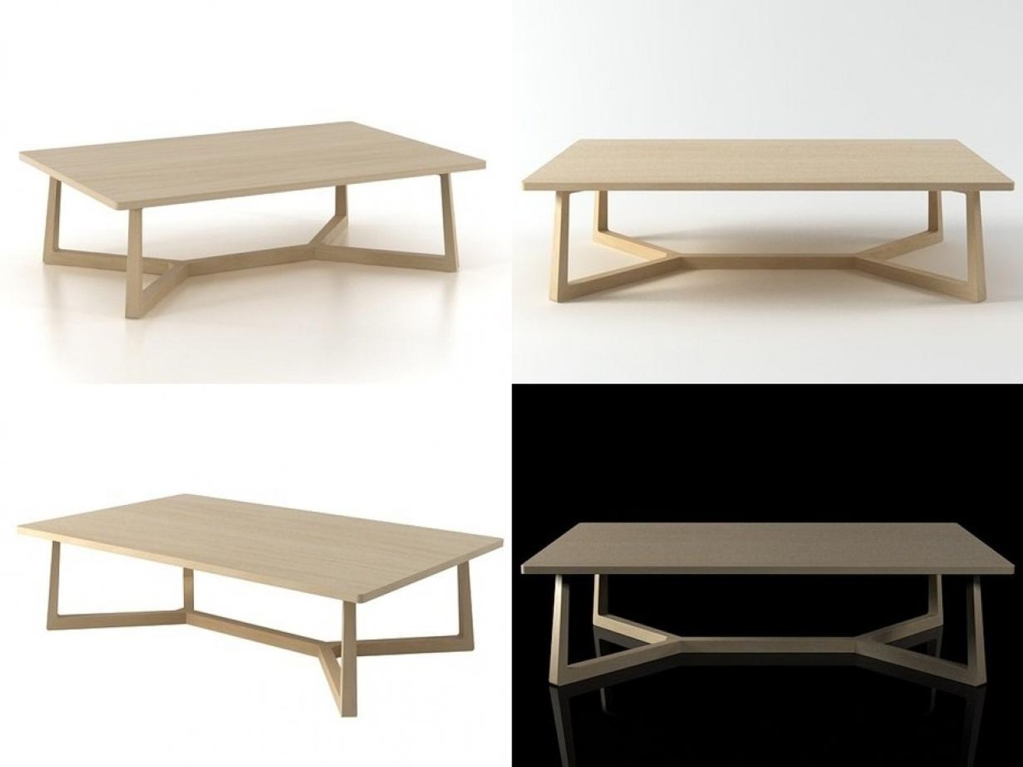 3D jiff coffee tables - TurboSquid 1180945