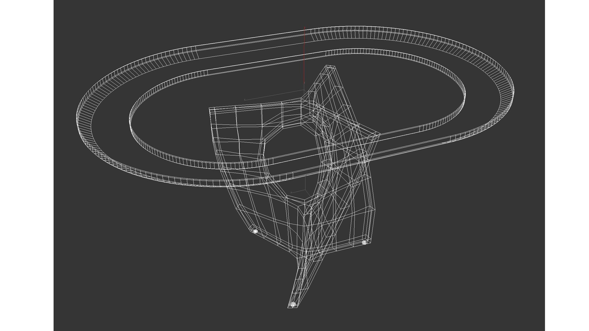 HOTHING UNLIMITED Marble Dining Table With Central Base 3D Model ...