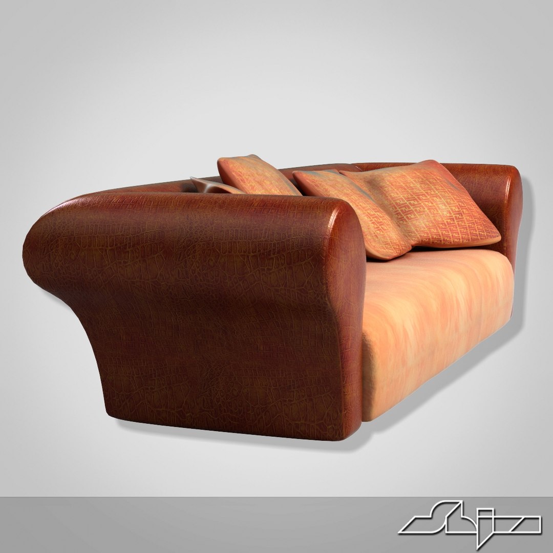 Big Divan 3d Model