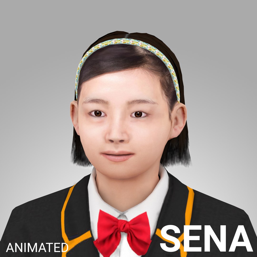 3D Model Rigged Female - - TurboSquid 1590867