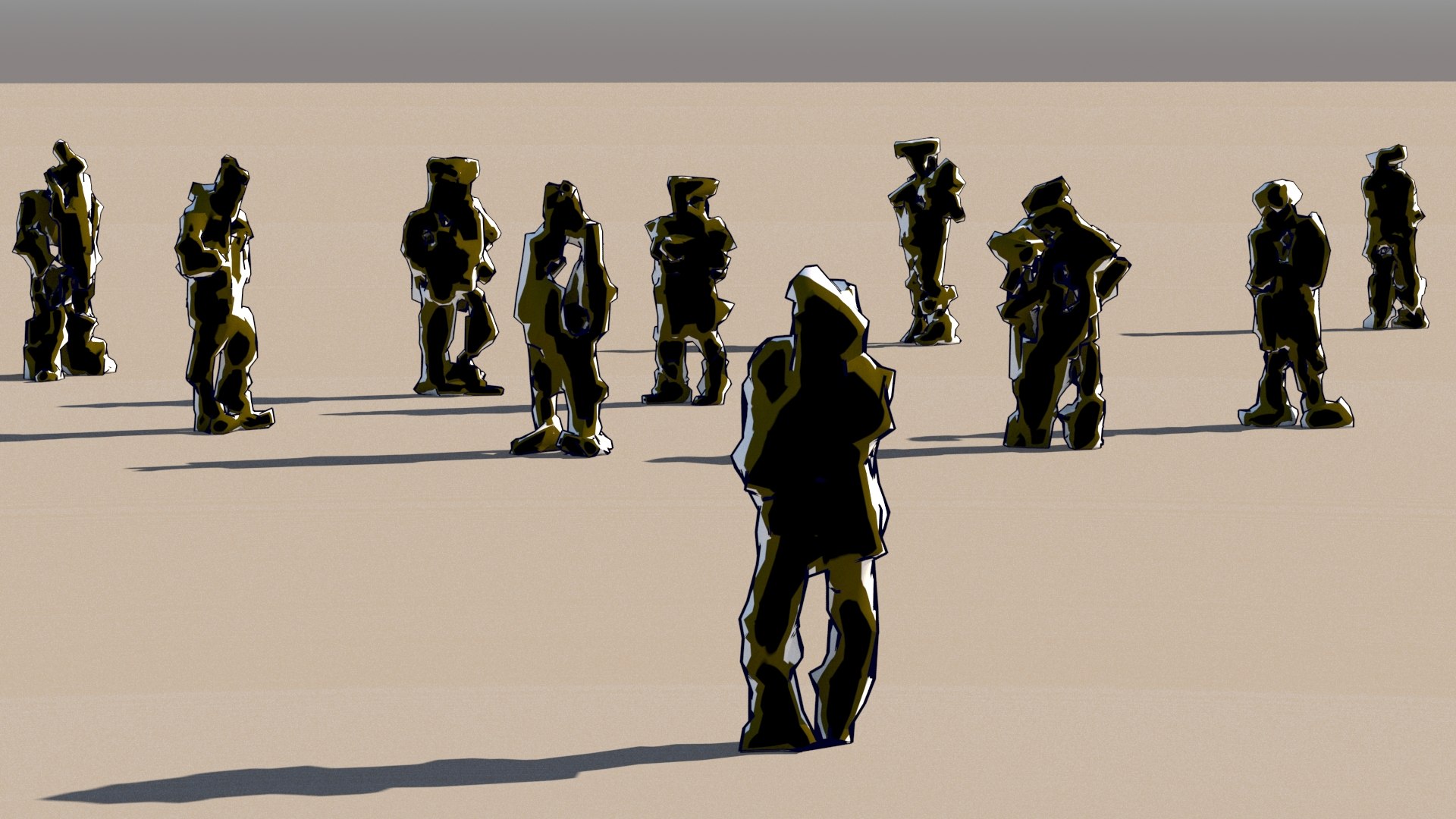 Crowd Mutant Model - TurboSquid 1686637