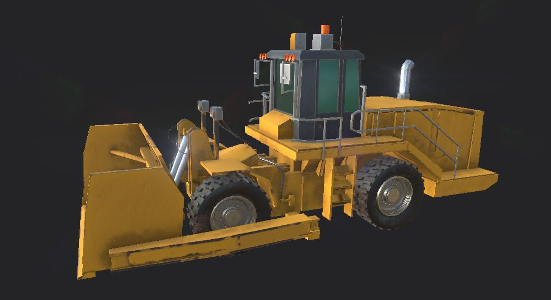 3D Dozer - TurboSquid 1548323
