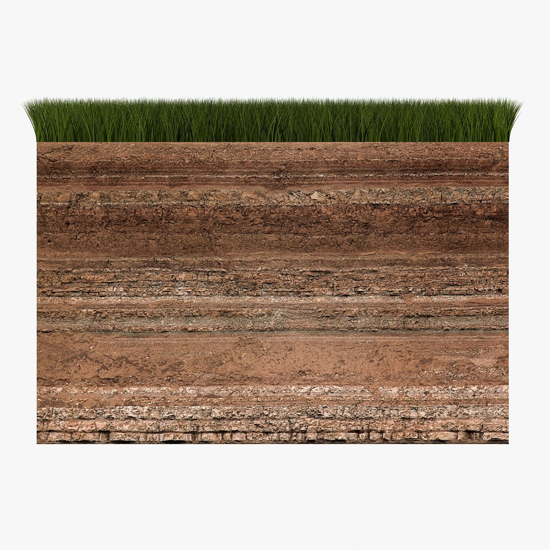 3D Model Soil Cut Section - TurboSquid 1549015