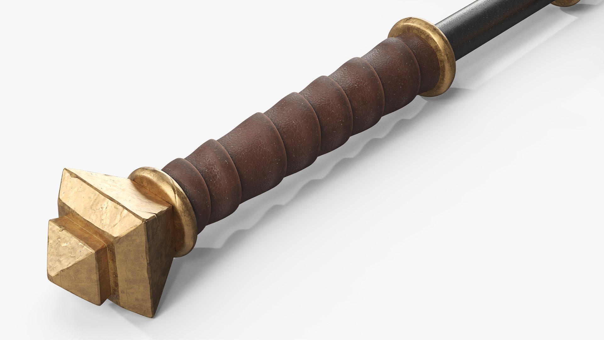 3D Double Bladed Battle Axe Model - TurboSquid 2397066