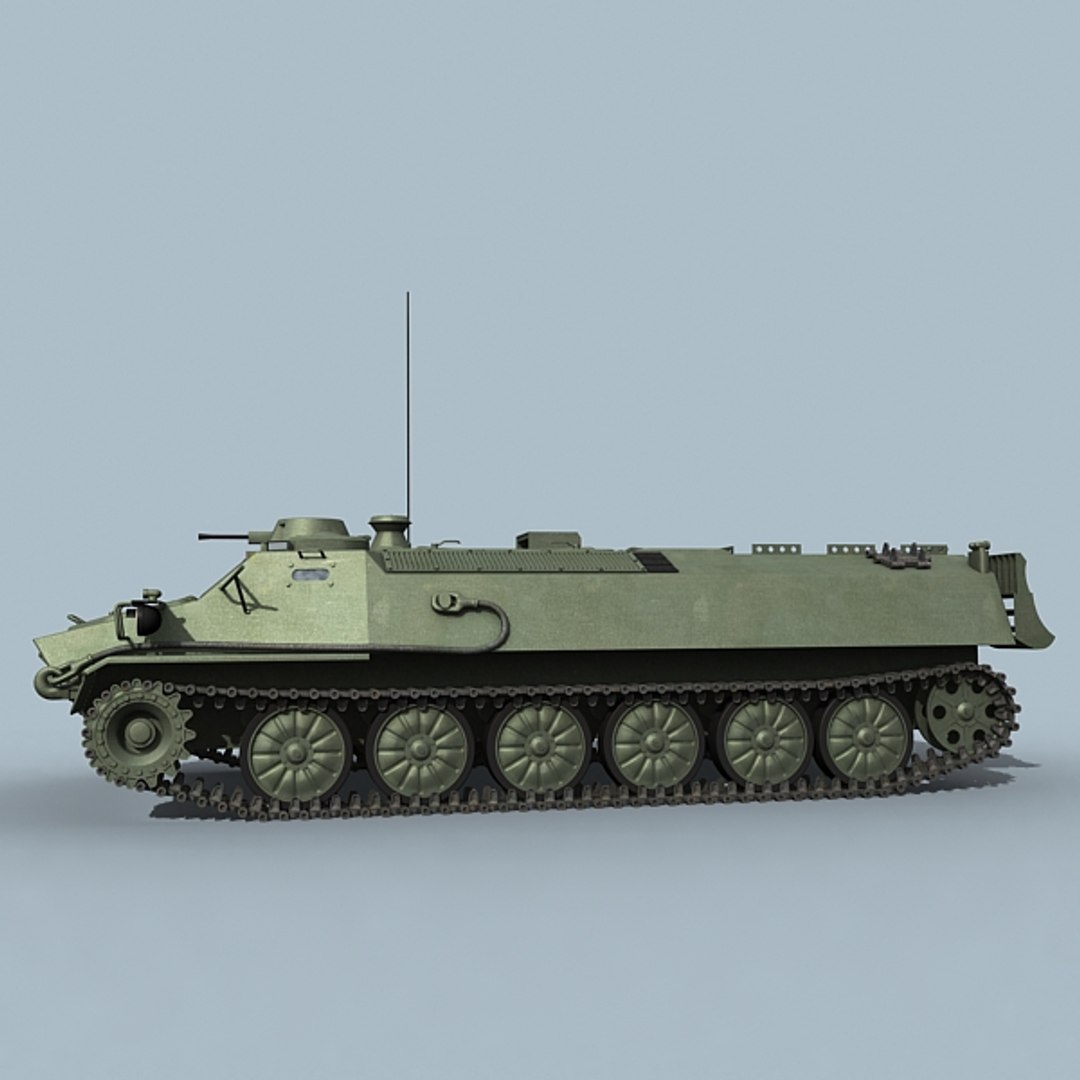 Mt-lb Soviet Russian 3d Model
