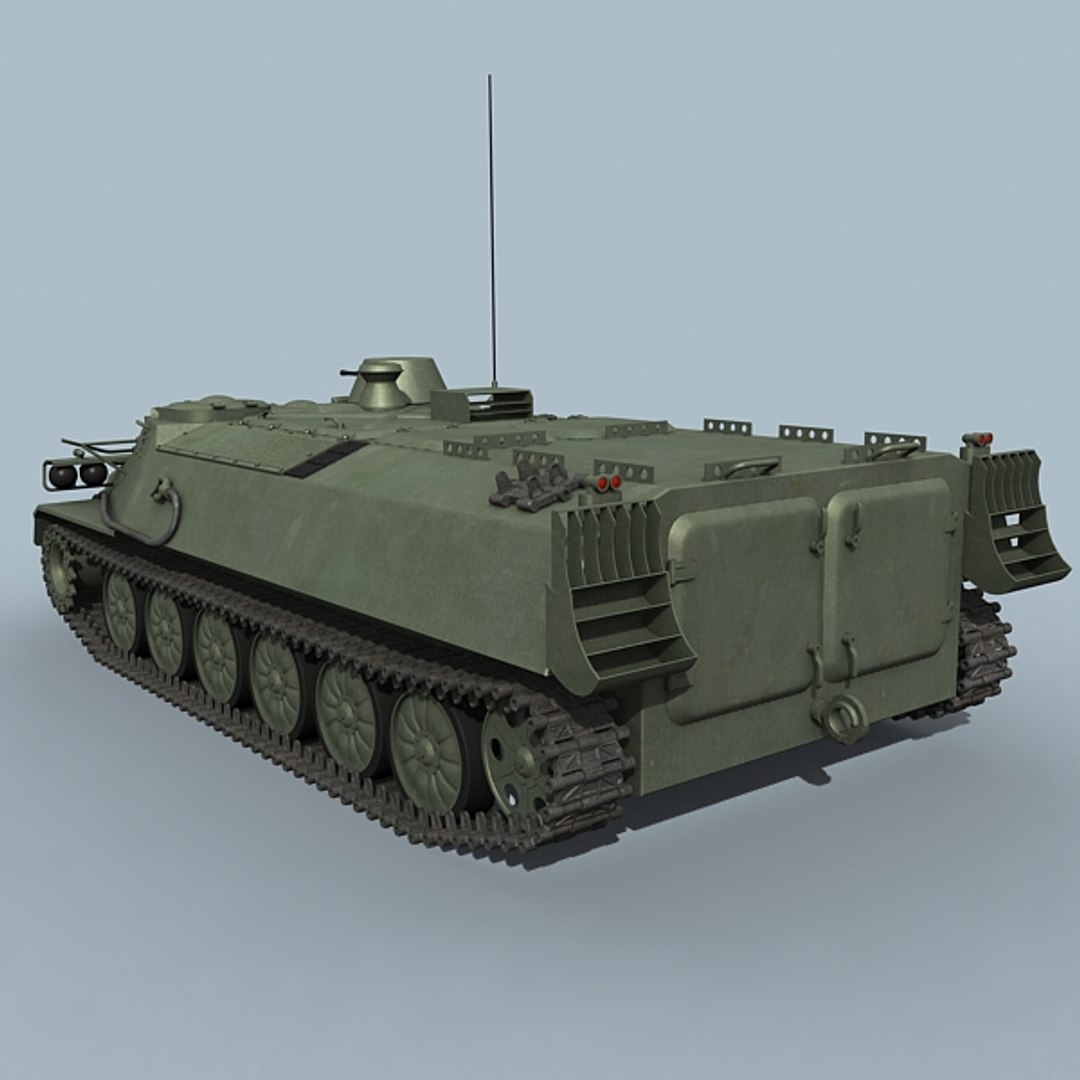 Mt-lb Soviet Russian 3d Model