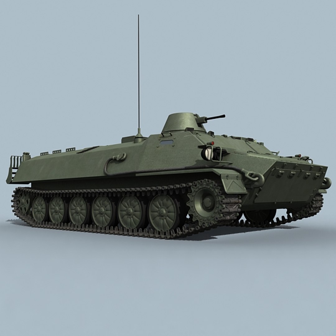 Mt-lb Soviet Russian 3d Model