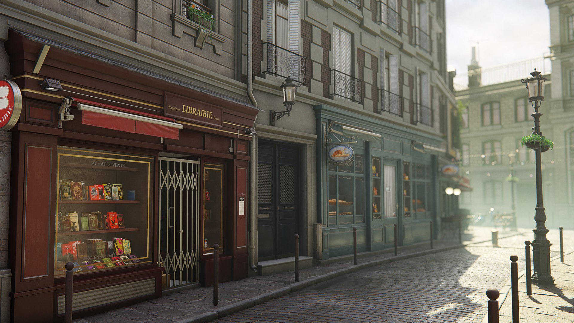 3D Paris Street - TurboSquid 2116312