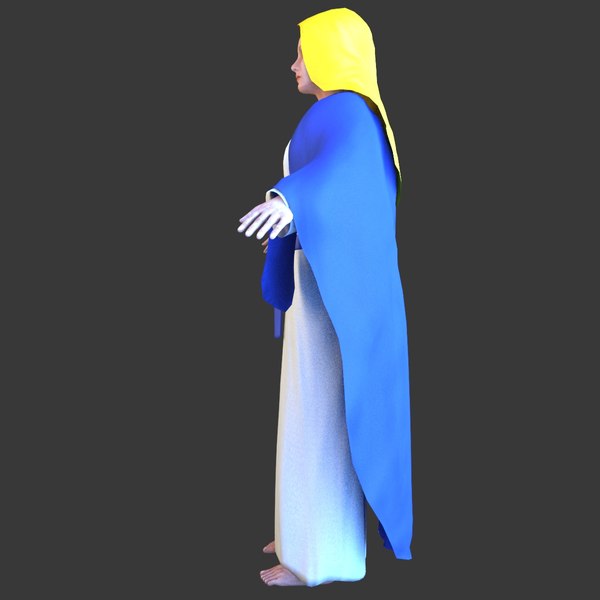 modelo 3d Jesucristo y virgen maria - TurboSquid 1429377