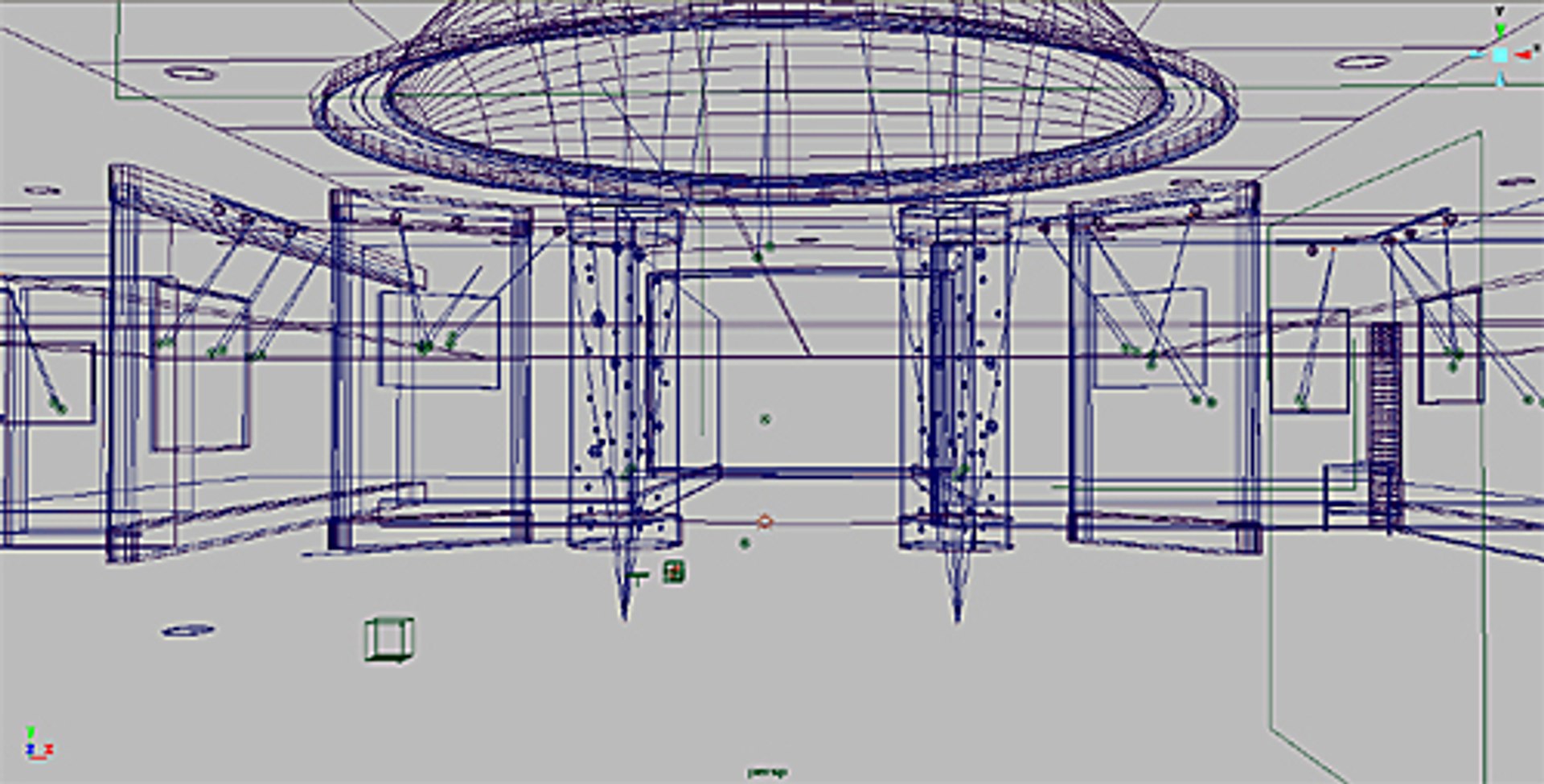 Museum Environment 3d Model