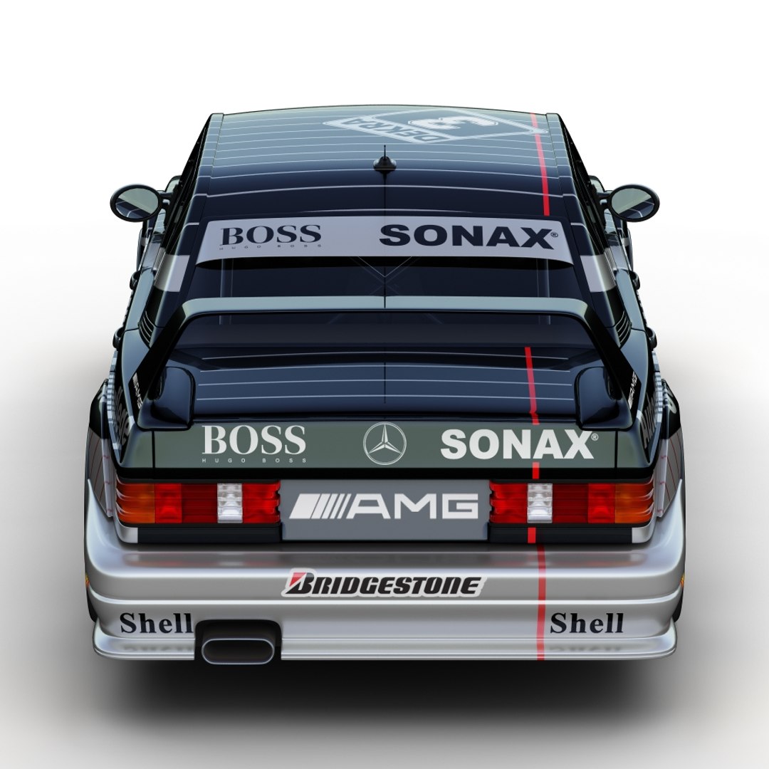 3d Mercedes-benz 190e Dtm Race Car