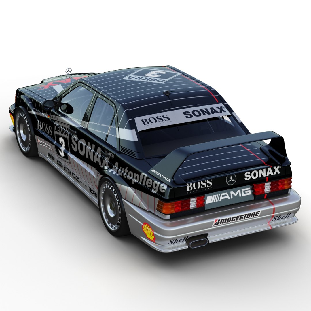 3d Mercedes-benz 190e Dtm Race Car