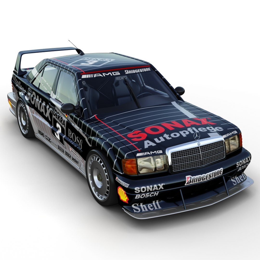 3d Mercedes-benz 190e Dtm Race Car