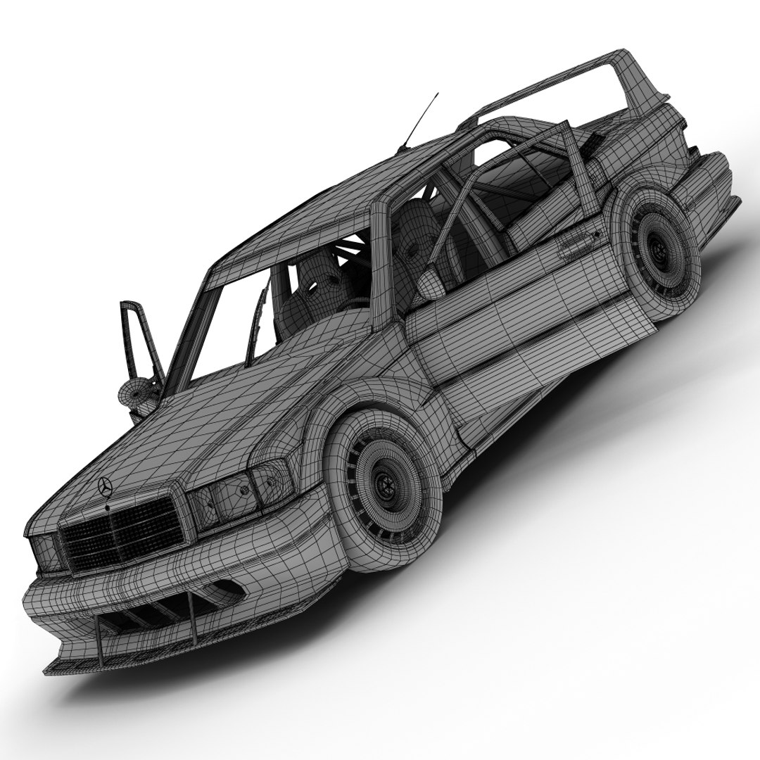 3d Mercedes-benz 190e Dtm Race Car