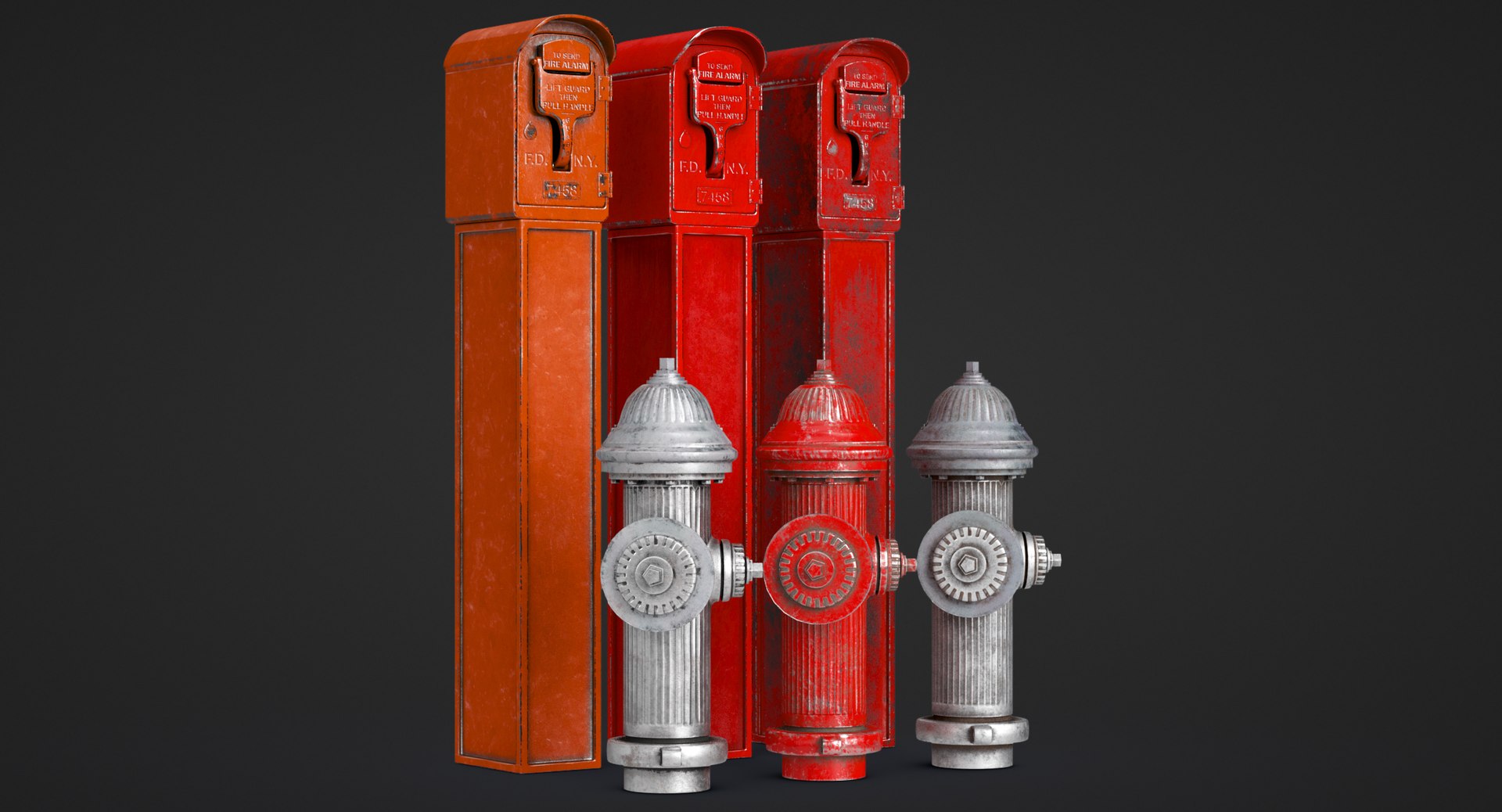 3D Alarm Hydrant Model - TurboSquid 1384880