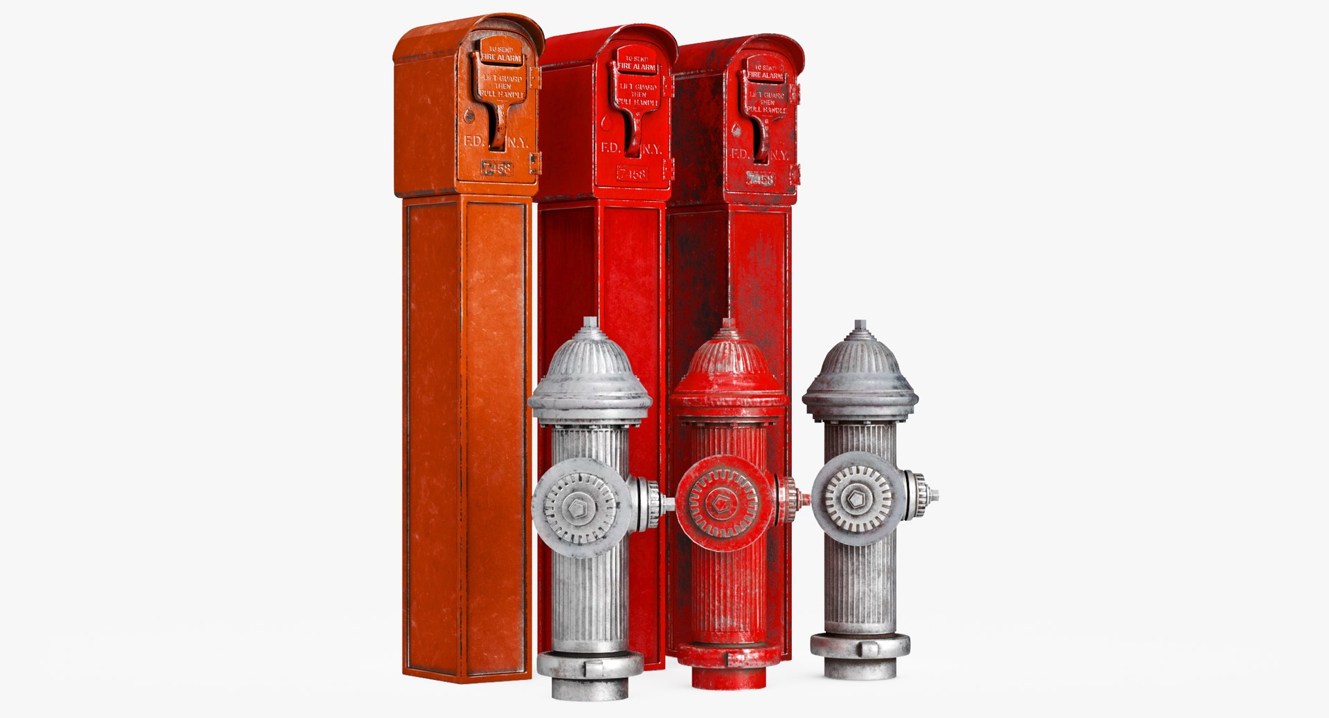 3D Alarm Hydrant Model - TurboSquid 1384880