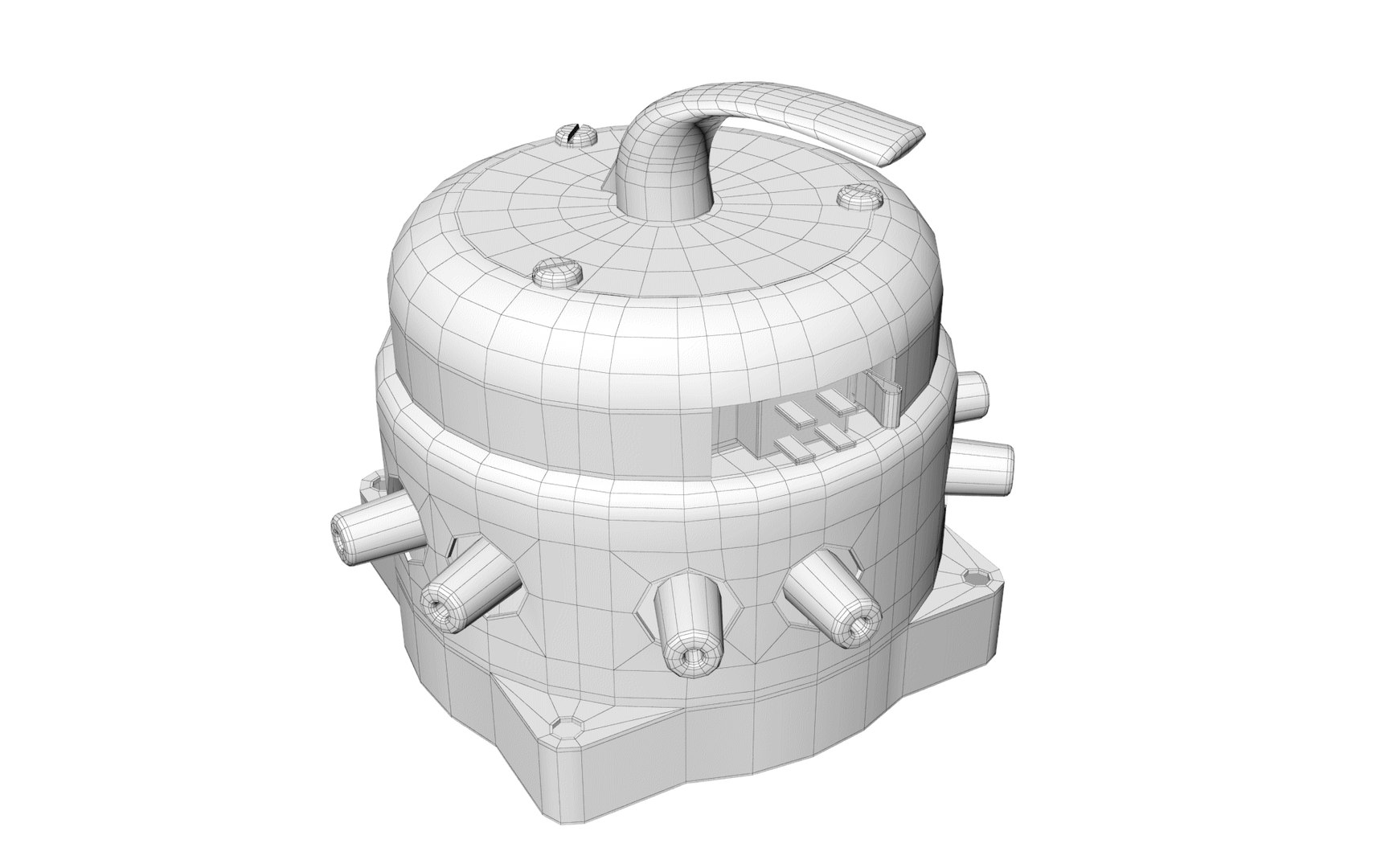3D Aerial Switch Unit Type J - TurboSquid 2324777