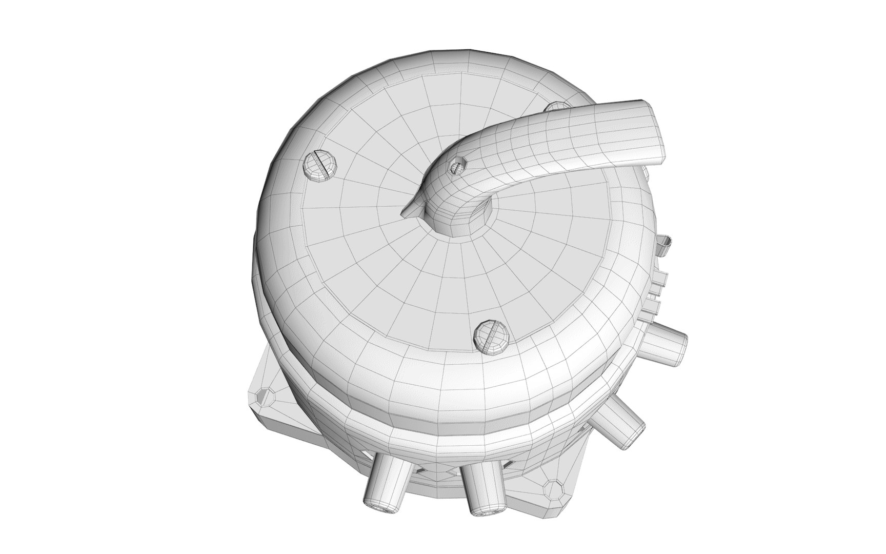 3D Aerial Switch Unit Type J - TurboSquid 2324777