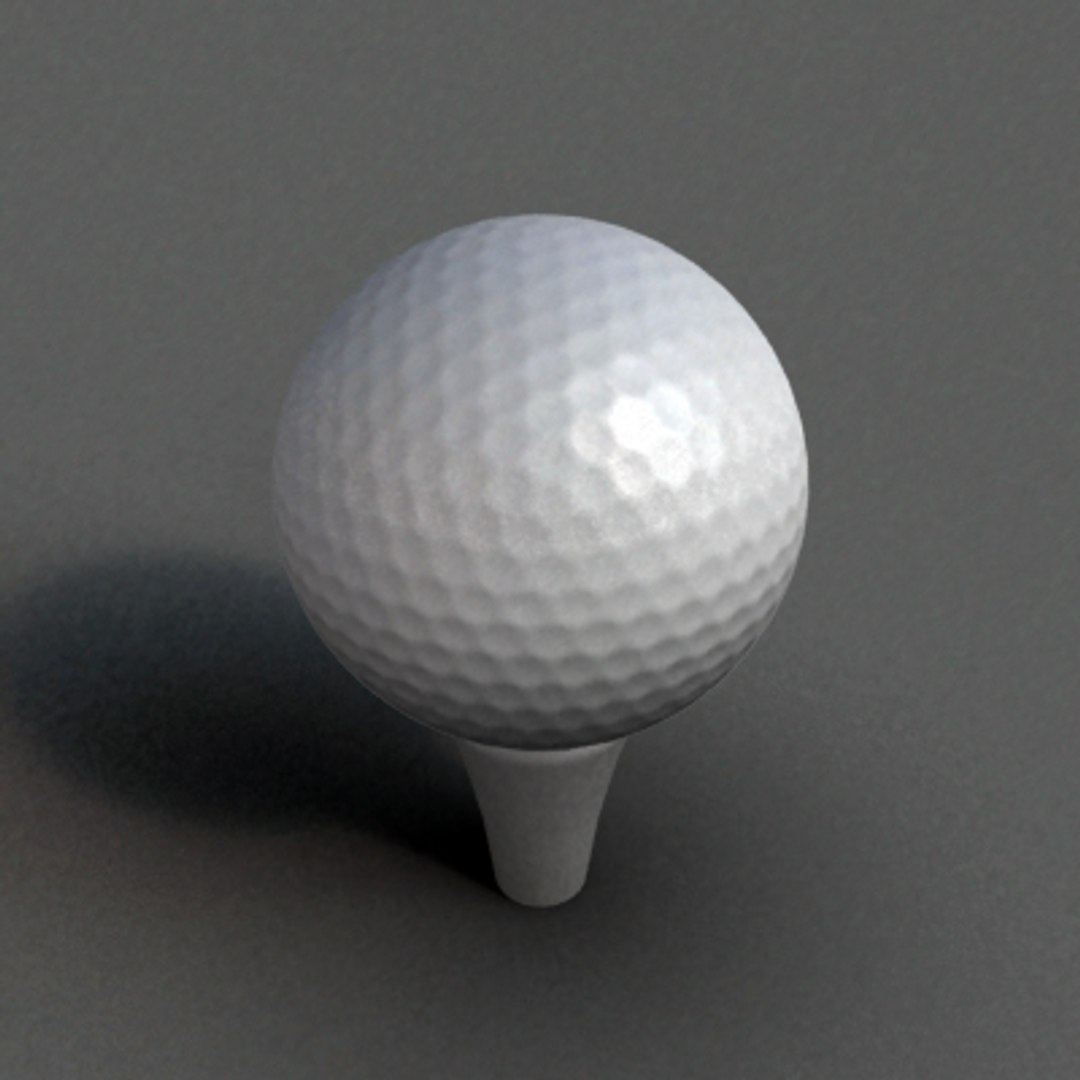 Golf Ball Golfball 3d Model