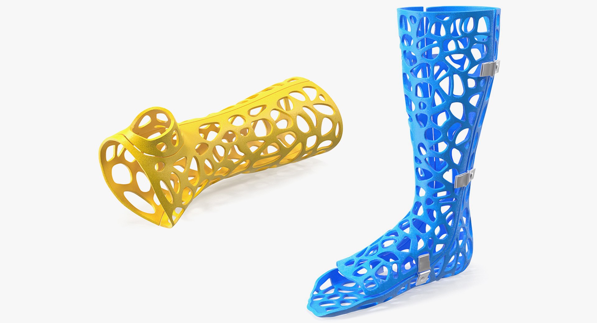 3D-Printed Orthopedic Casts Collection 3D Model - TurboSquid 1920894