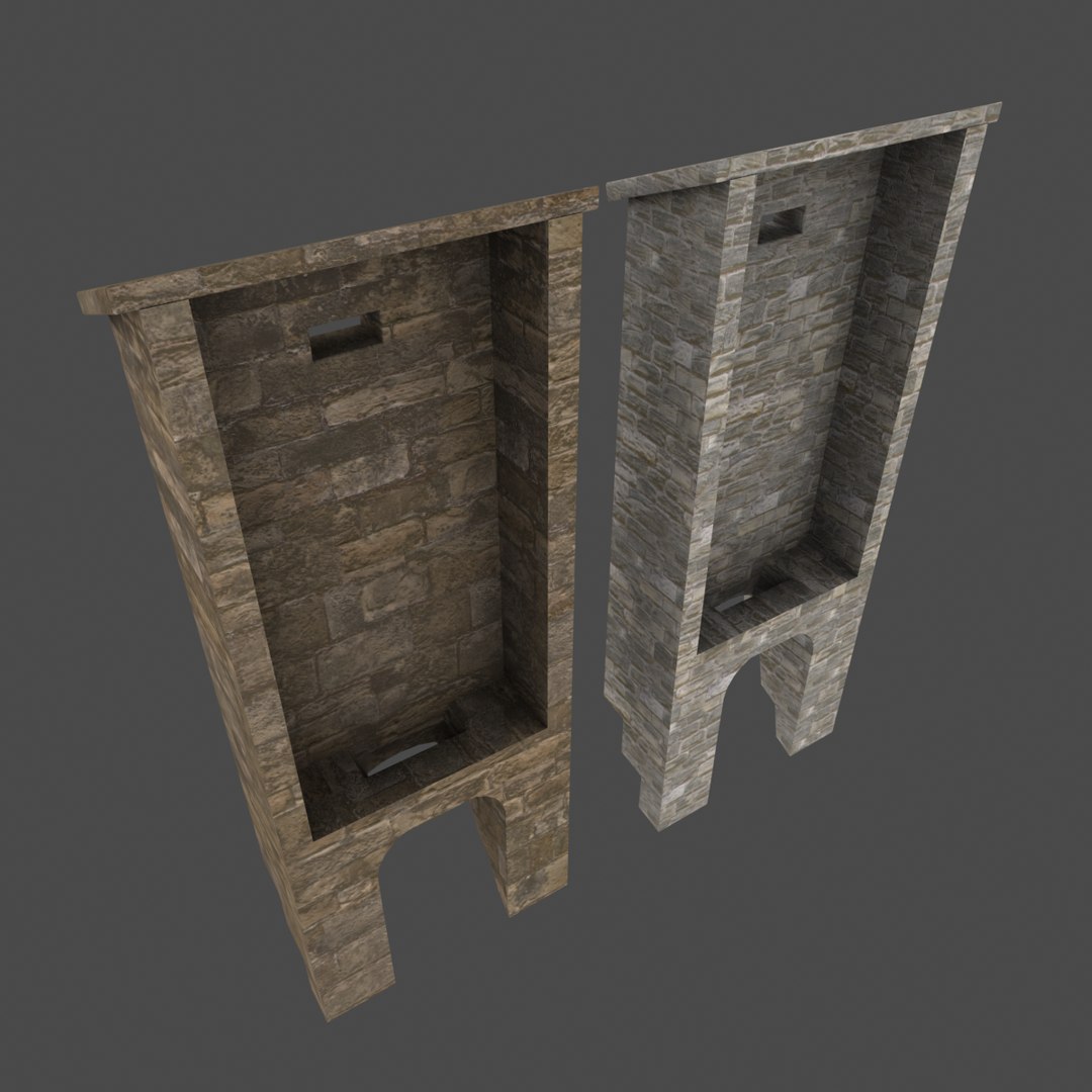 3D model box-machicolation modular medieval - TurboSquid 1322595