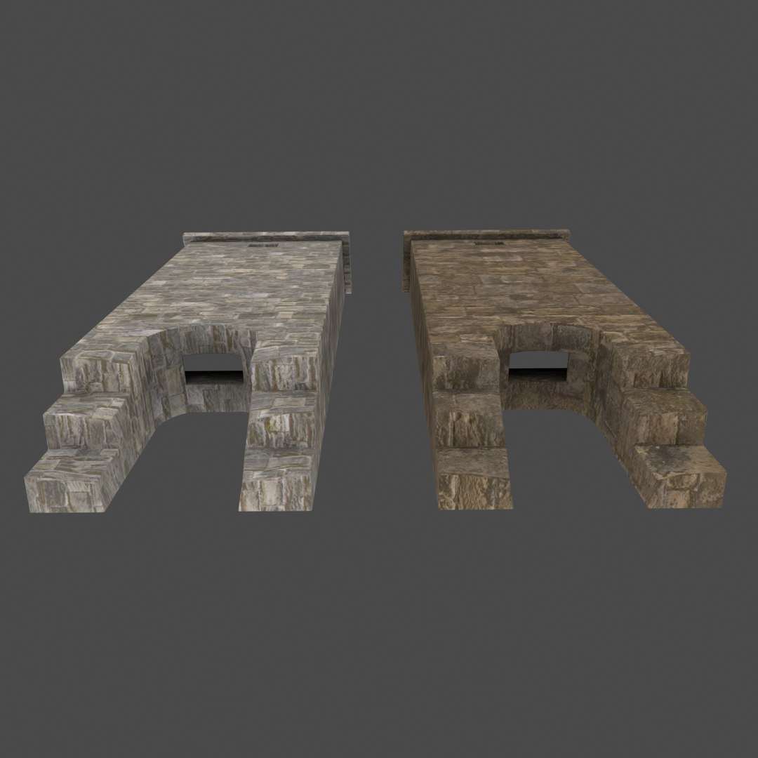 3D model box-machicolation modular medieval - TurboSquid 1322595