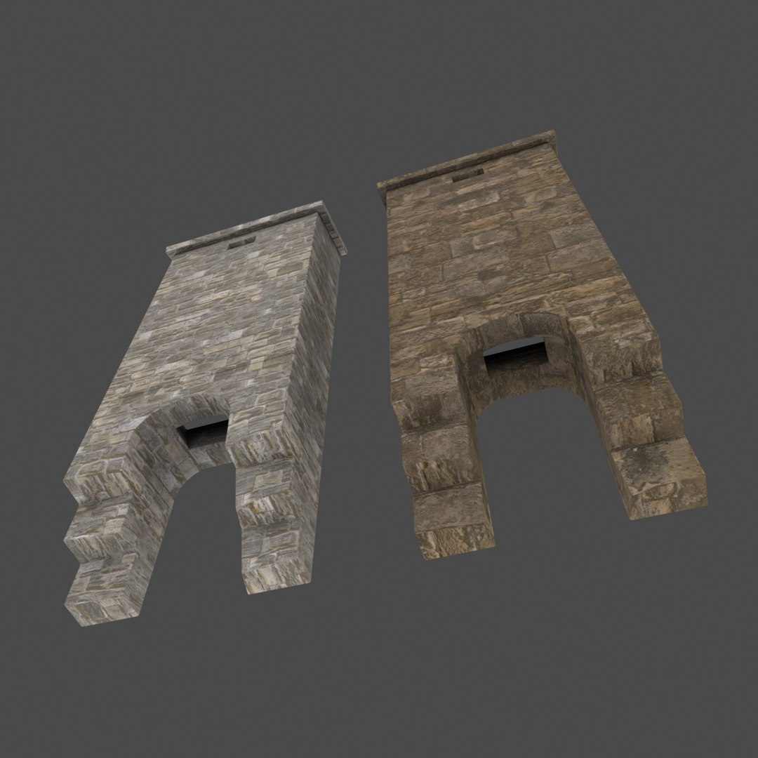 3D model box-machicolation modular medieval - TurboSquid 1322595