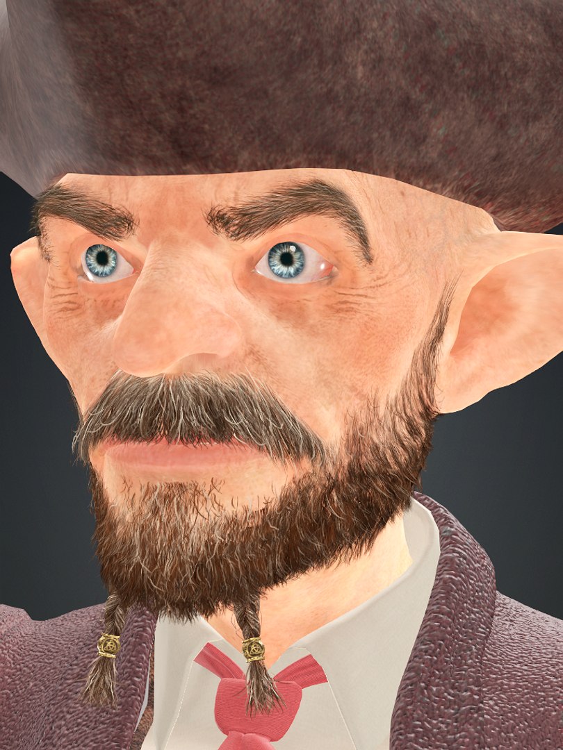 Realistic Rigged Western Action Warrior Fighter Character 3D Model 3D ...